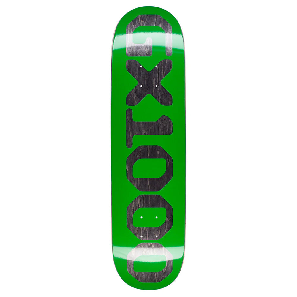 GX1000 OG LOGO GREEN W/ BLACK VENEER– Bluetile Skateboards
