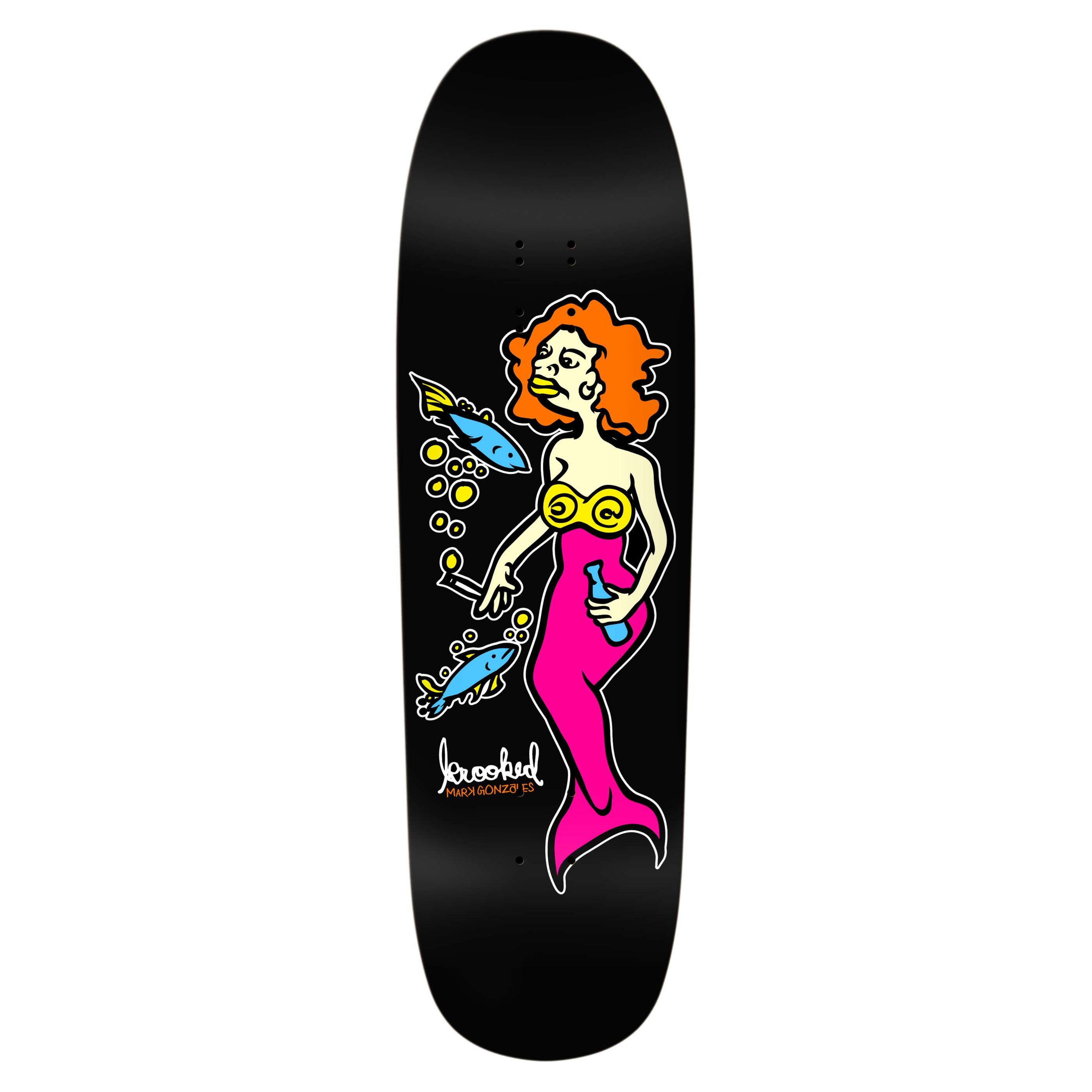 KROOKED GONZ MERMAID HAND SCREENED– Bluetile Skateboards