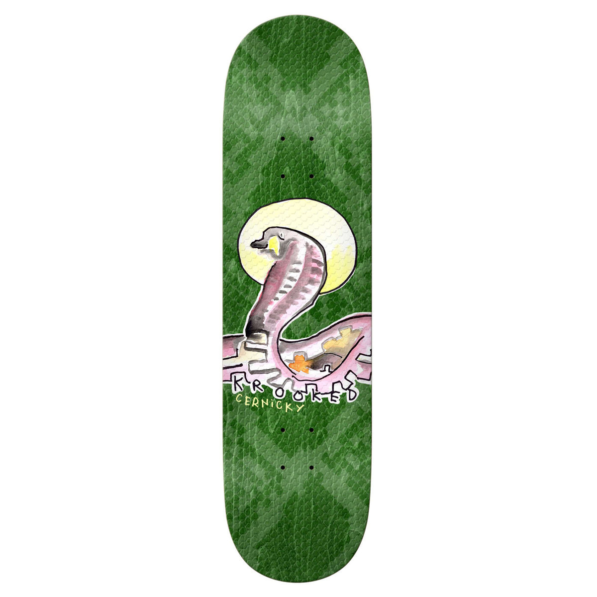 KROOKED CERNICKY SNAKE BOARD– Bluetile Skateboards