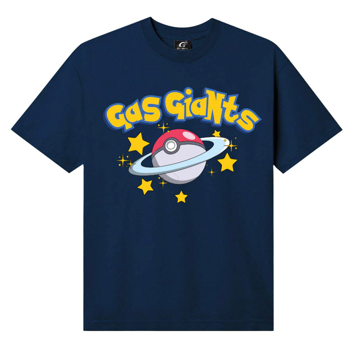 GAS GIANTS GAS 'EM ALL TEE NAVY– Bluetile Skateboards