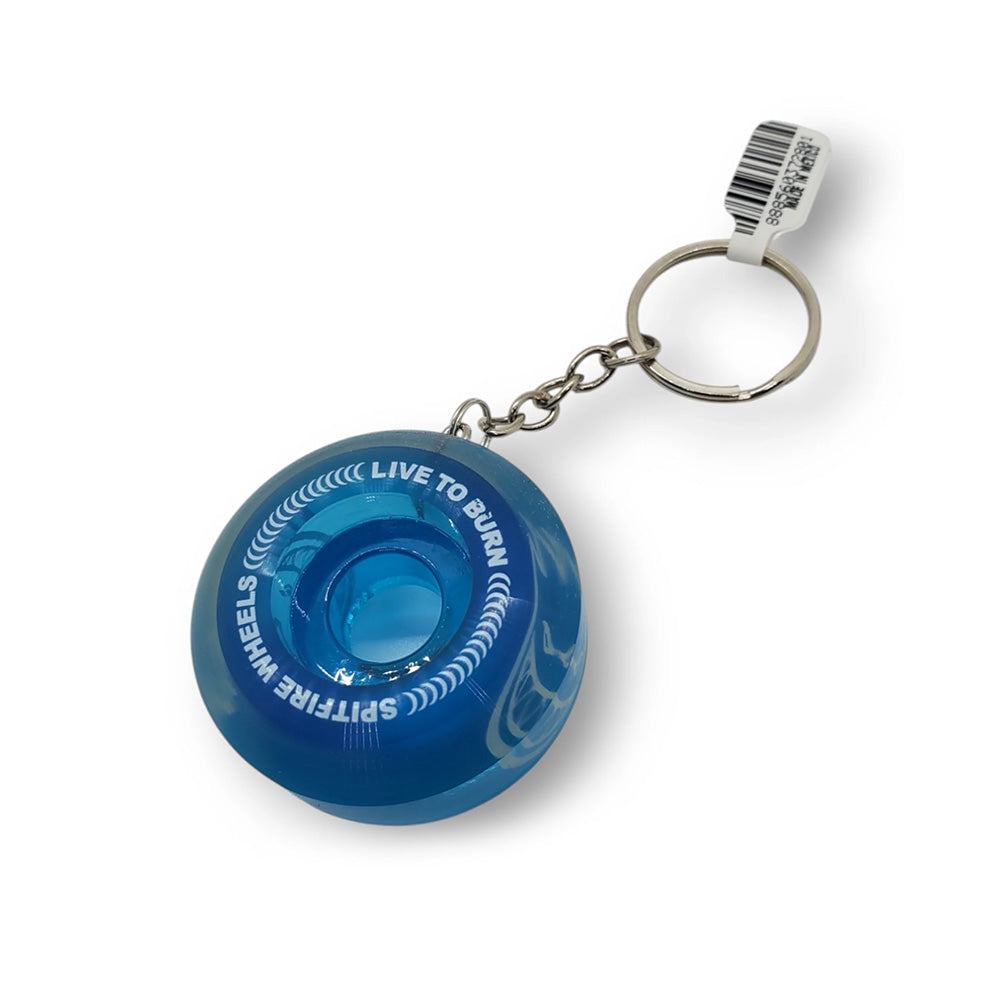 SPITFIRE KEYCHAIN SAPPHIRE BLUE– Bluetile Skateboards