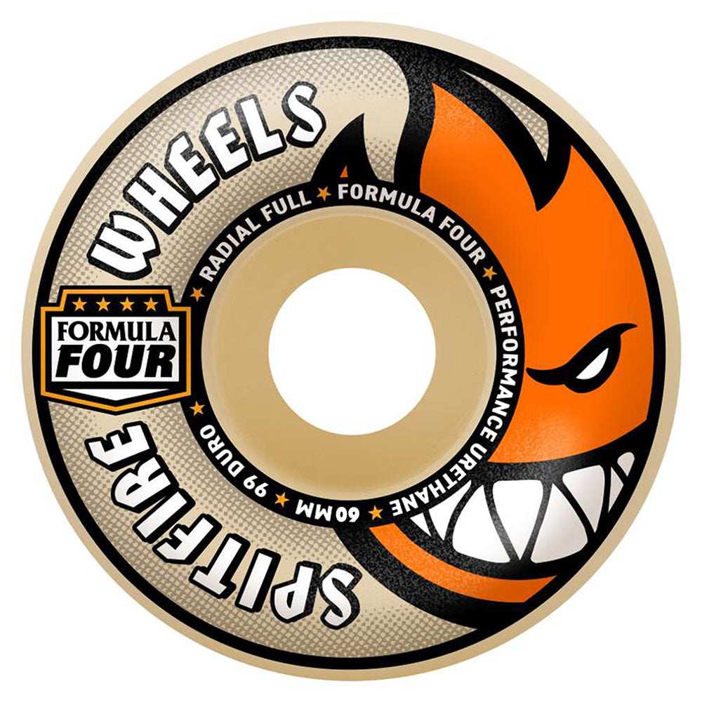 SPITFIRE F4 RADIAL FULL 99D 60MM– Bluetile Skateboards
