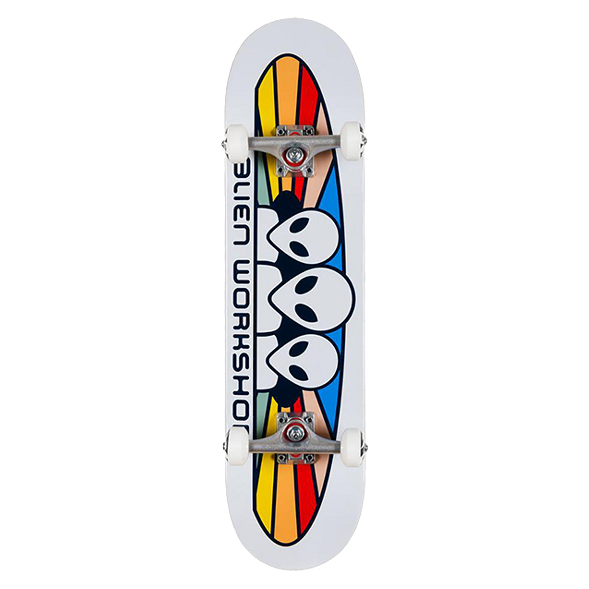 ALIEN WORKSHOP SPECTRUM COMPLETE WHITE– Bluetile Skateboards