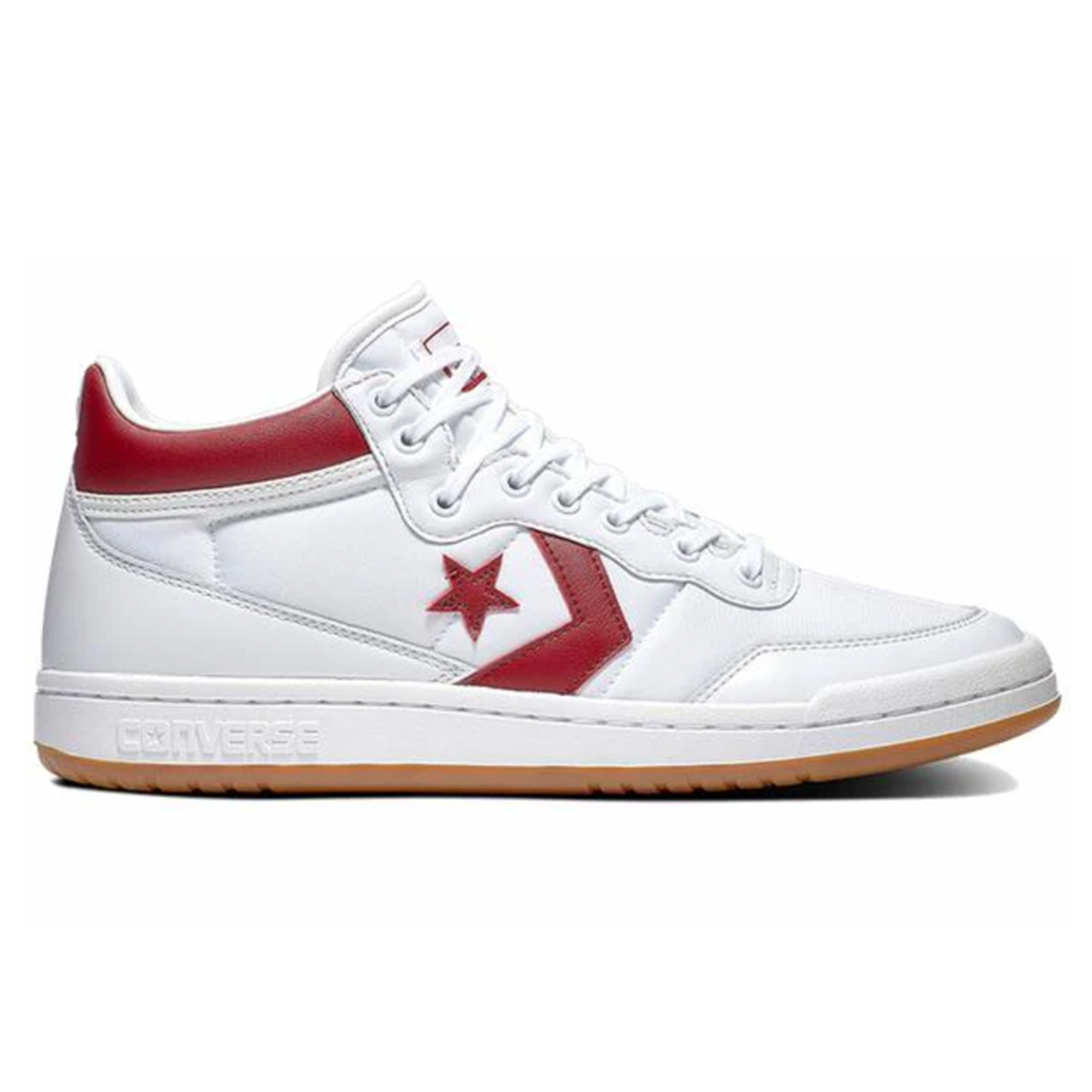 CONVERSE CONS FASTBREAK PRO WHITE / TEAM RED / GUM– Bluetile Skateboards
