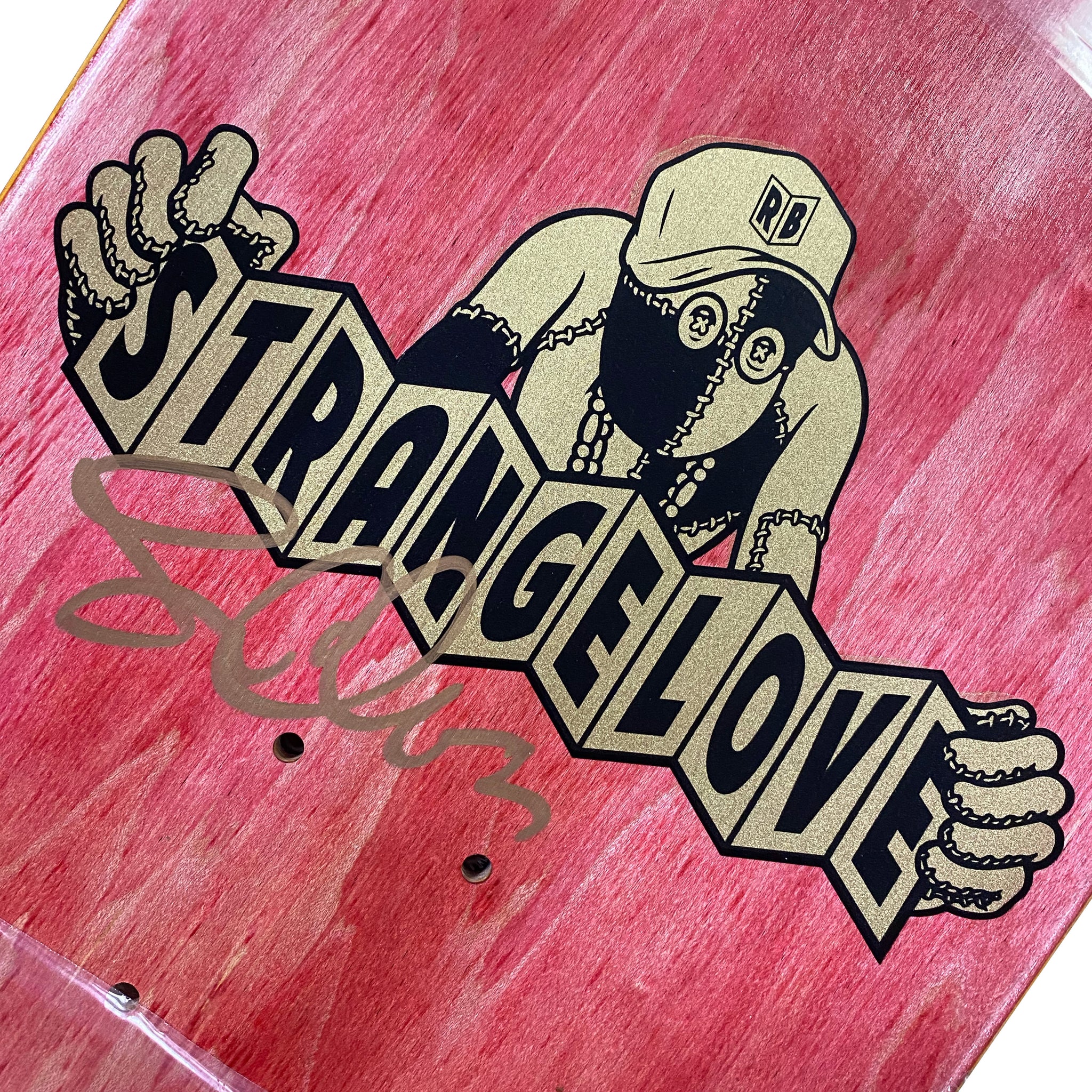 STRANGE LOVE RAY BARBEE "LEGACY" *SIGNED– Bluetile Skateboards