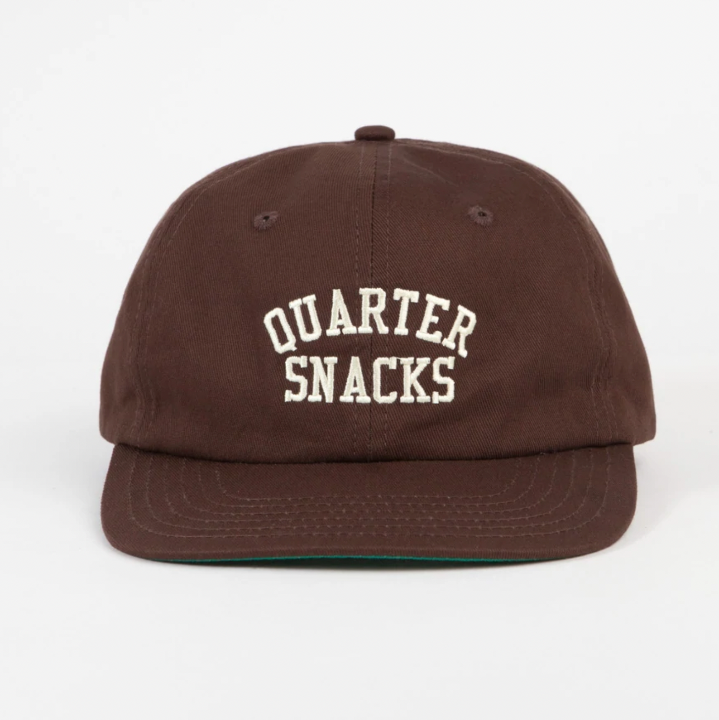 QUARTERSNACKS CLASSIC ARCH CAP BROWN– Bluetile Skateboards