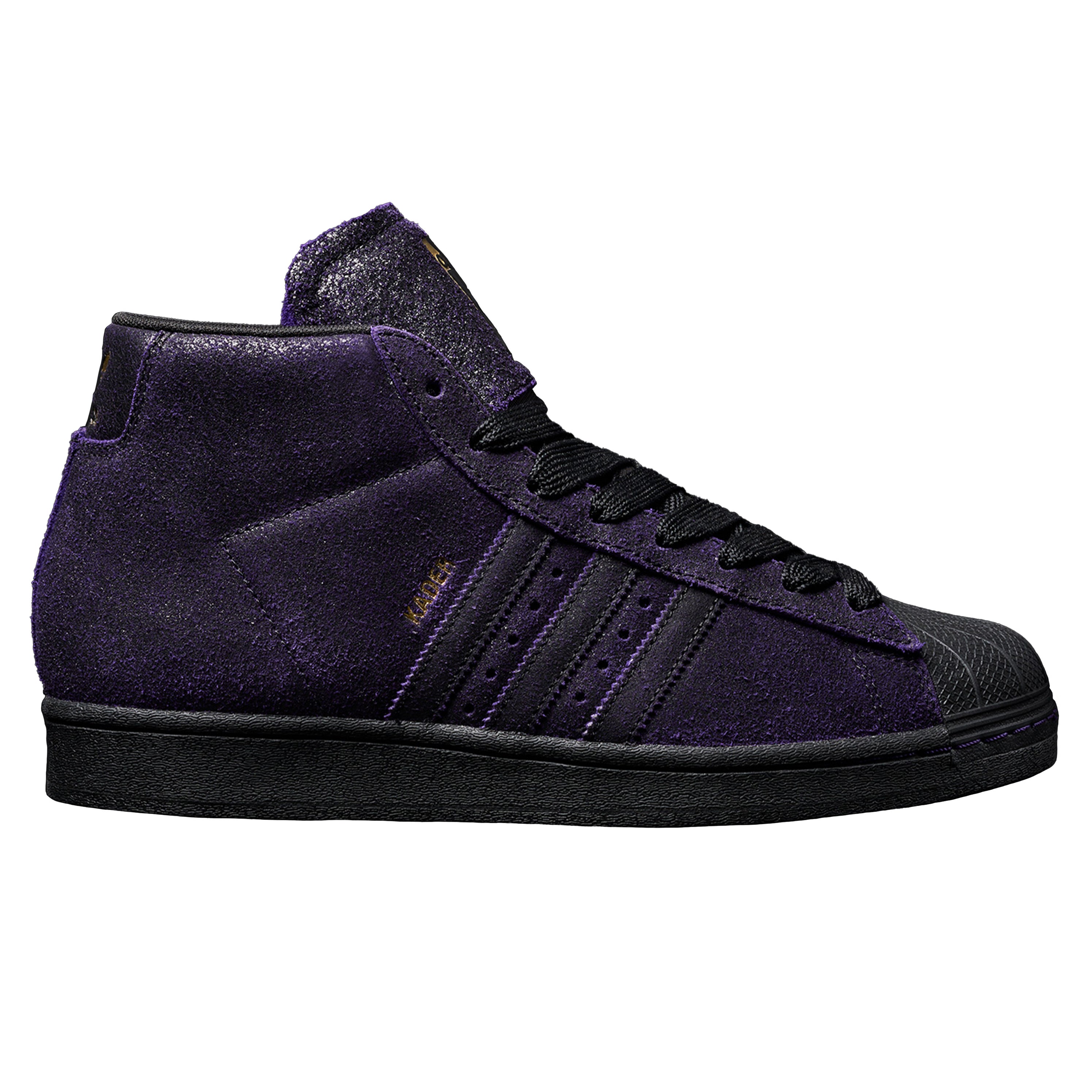 ADIDAS KADER SYLLA PRO MODEL ADV CORE BLACK / DARK PURPLE– Bluetile ...
