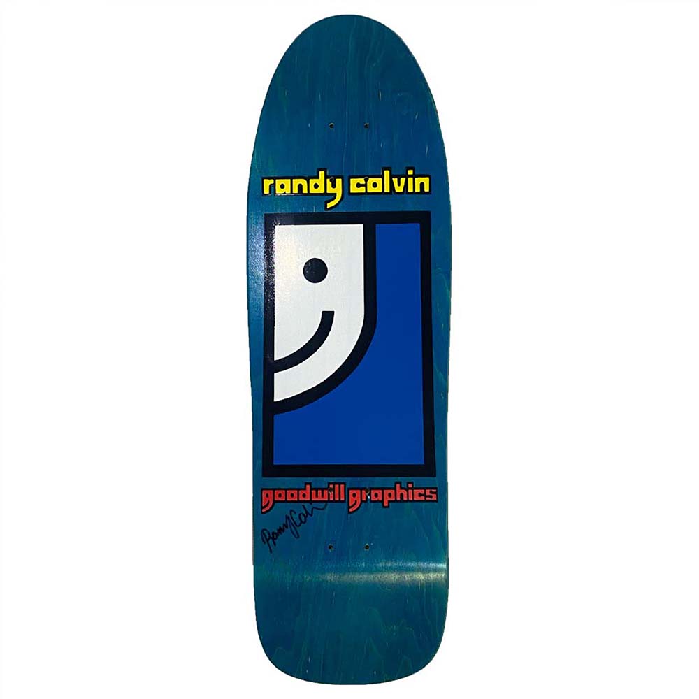 PRIME SIGNED RANDY COLVIN GOODWILL OG SHAPE– Bluetile Skateboards