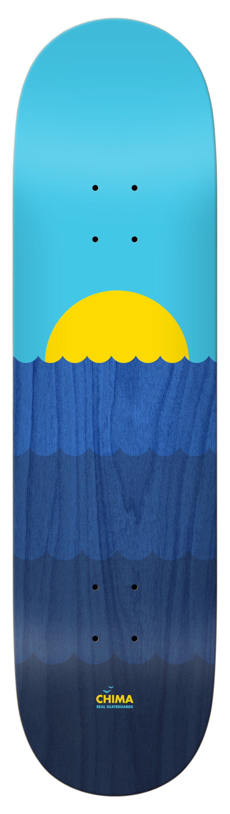 REAL CHIMA WAVES– Bluetile Skateboards