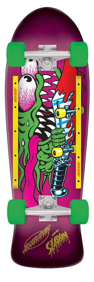SANTA CRUZ SLASHER 80'S CRUZER– Bluetile Skateboards